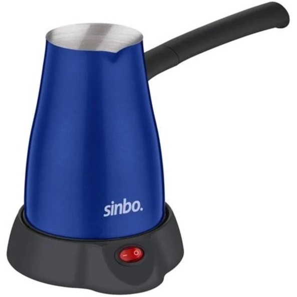 SİNBO SCM 2965 MAVİ ÇELİK ELK. CEZVE